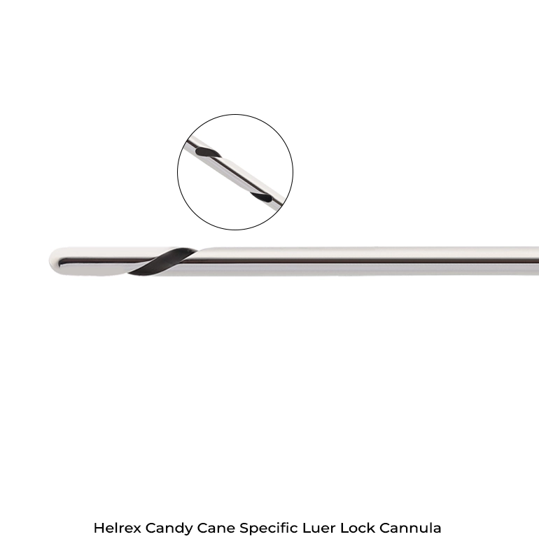 Candy Cane Specific Luer Lock Cannula