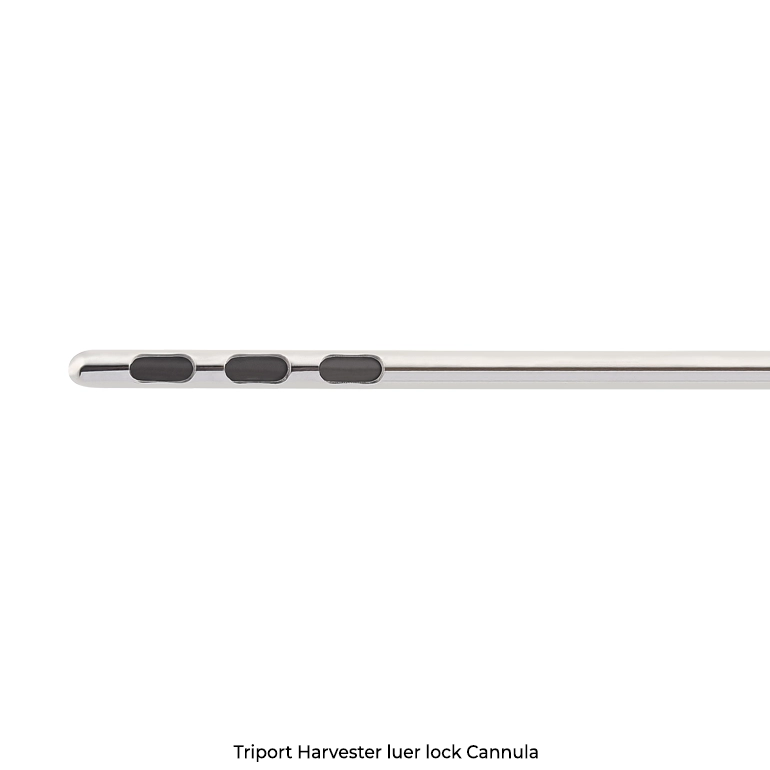 Three Port Harvester luer lock Cannula